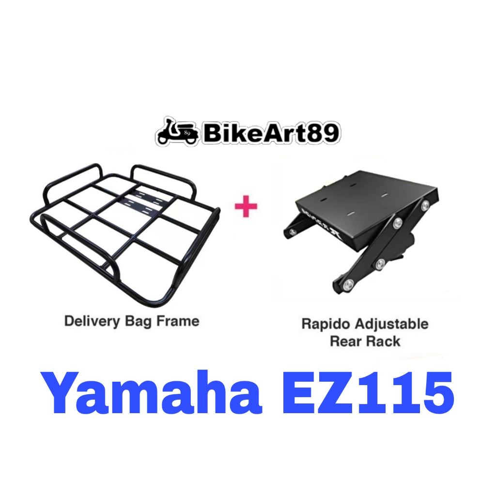 RAPIDO Monorack Yamaha EZ115 Foodpanda Grabfood Heavy Duty With ...