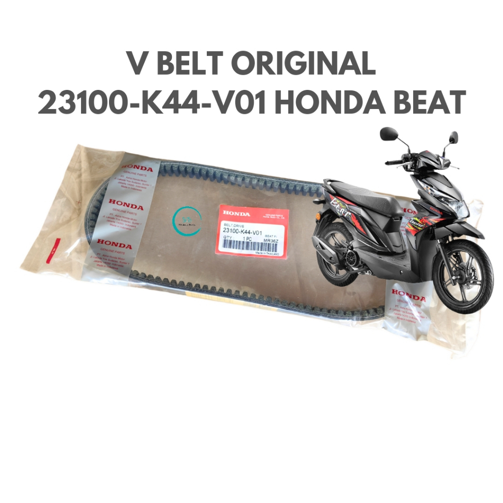 ORIGINAL V BELT BELTING HONDA BEAT V1 BEAT 110 V1 BEAT FI V1 | Shopee ...