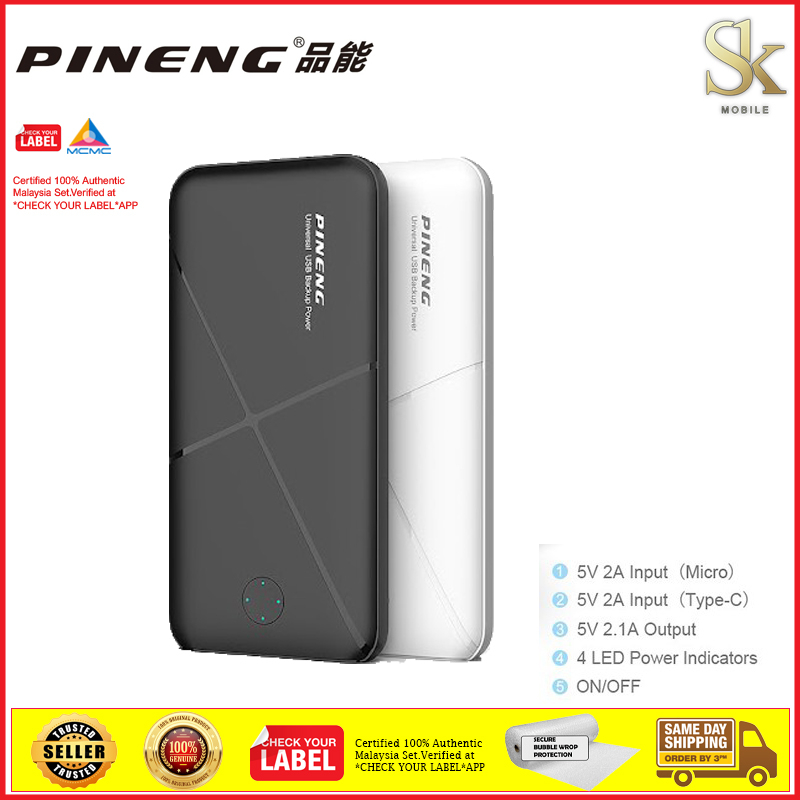 Pineng Powerbank PN 973 (10000mAh) | Shopee Malaysia