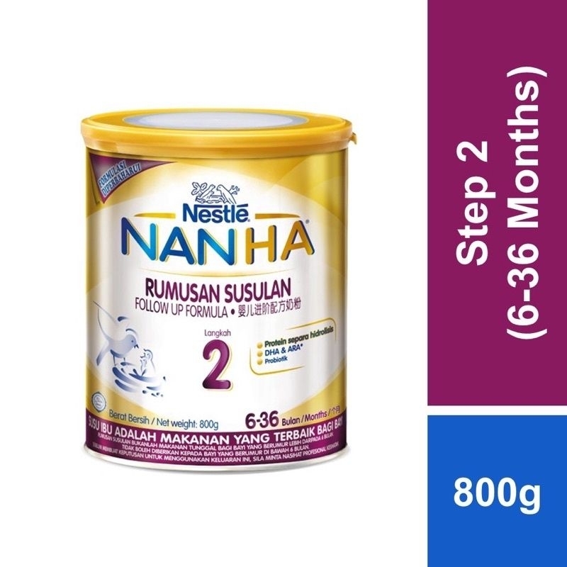 Nestle Nan Ha 2 800g Nanha | Shopee Malaysia