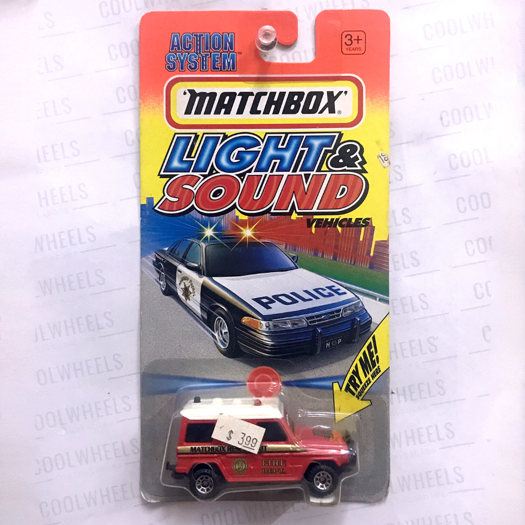 Matchbox Action System Light & Sound Vehicles Series - Mercedes-Benz 280 GE | Shopee Malaysia