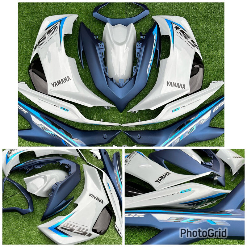 Coverset nvx V2 (Dark blue 2023) Original YAMAHA Thailand 🇹🇭🇹🇭🇹🇭 ...