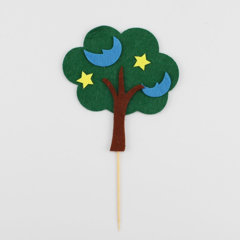 Cake Topper Tree Birthday Cake topper Cake decoration 树木蛋糕插件 pokok ...