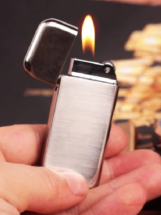 Slim Classic Solid Metal lighter. Seven Colours choices. Special Colour ...