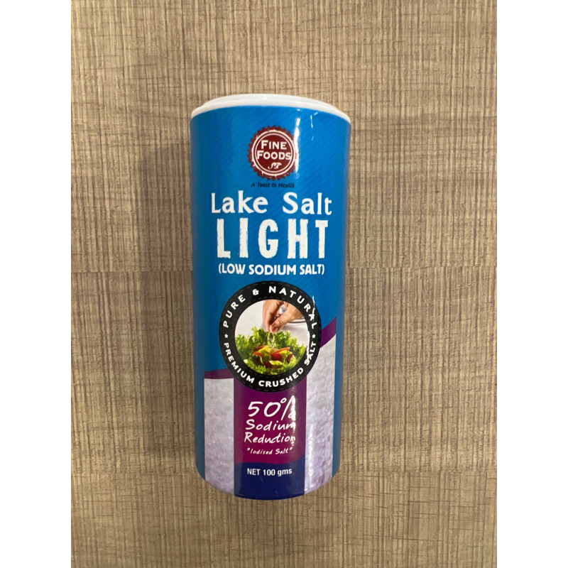 Fine Foods Lake Salt LIGHT Canister ( 100g / 370g ) | Shopee Malaysia