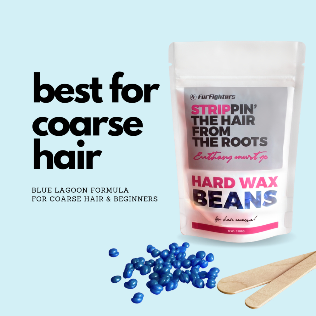 🚚 SABAH SARAWAK Coarse Hair - Blue Lagoon Hard Wax Beans Hair Removal ...