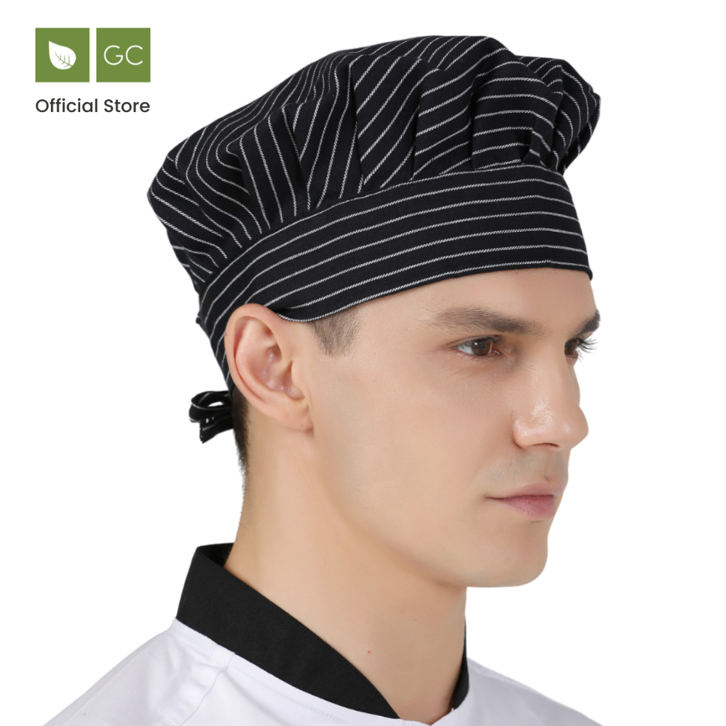 Poppy Small Stripes Chef Hat | Shopee Malaysia