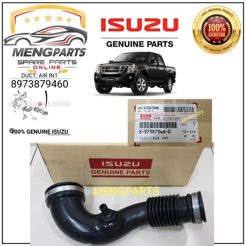 ORIGINAL ISUZU DMAX COMMON RAIL 2.5 4JK1 & 3.0 4JJ1 2005Y-2012Y AIR ...