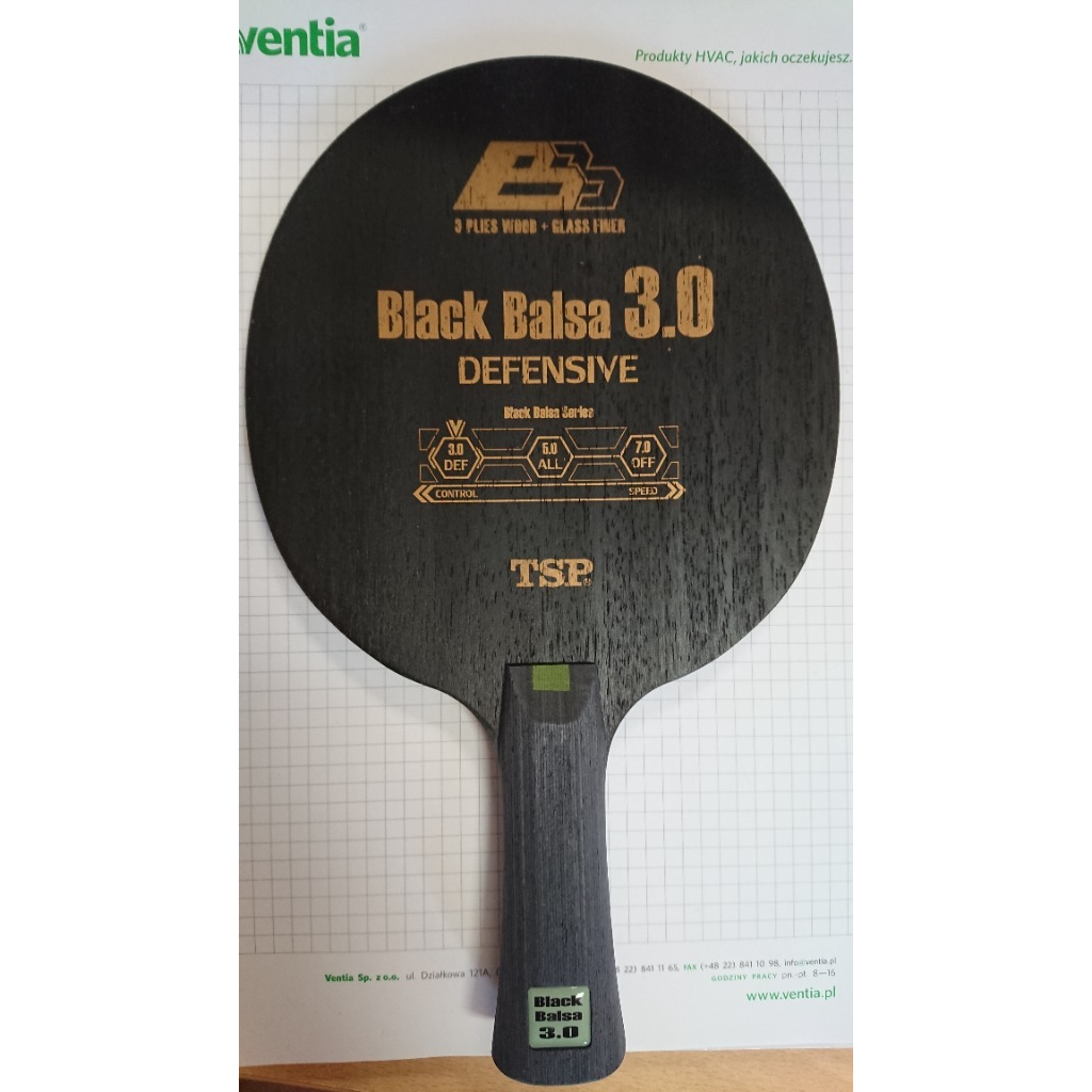 TSP BLACK BALSA 3.0 Table Tennis Blade | Kayu Pingpong TSP BLACKBALSA 3 ...