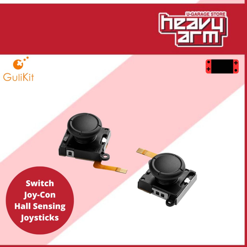 Switch Gulikit Hall Sensing Joystick for Joycon | Switch Hall Effect Analog Replacement ...