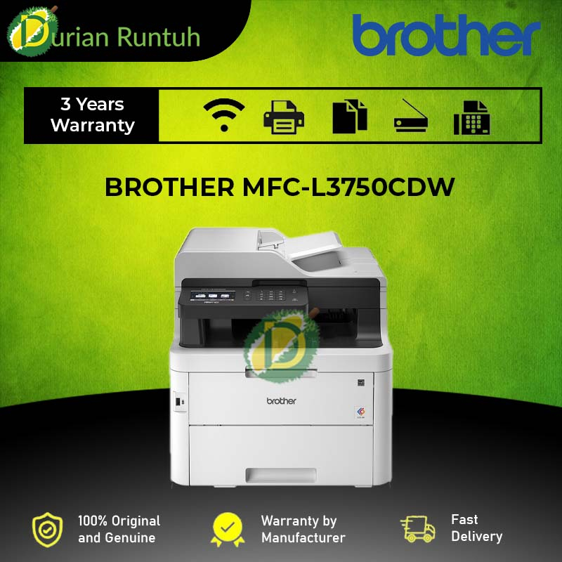 Brother MFC-L3750CDW Laser Printer | Shopee Malaysia