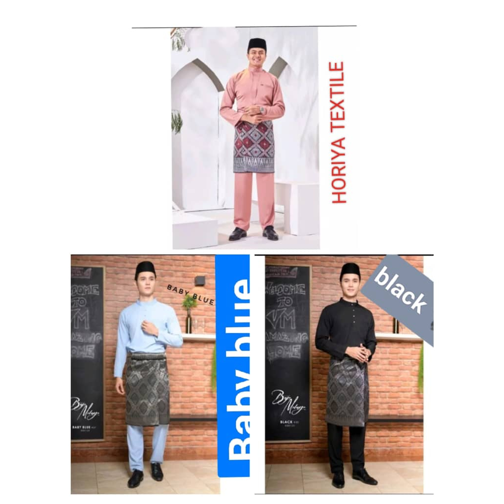 BAJU MELAYU Lelaki harga borong Baju Melayu Lelaki Eksklusif Cotton ...