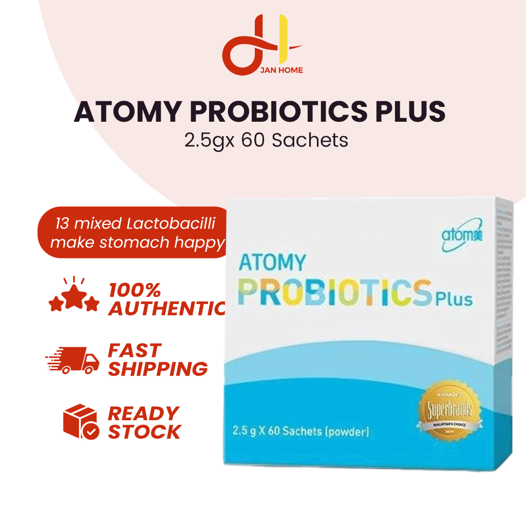 Atomy Probiotics Plus 益生菌 2.5gx 60 Sachets (Powder) Probiotic Powder ...