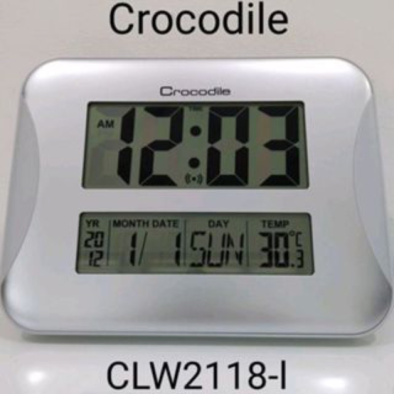 100% ORIGINAL CROCODILE DIGITAL CLOCK CLW2118-l | Shopee Malaysia