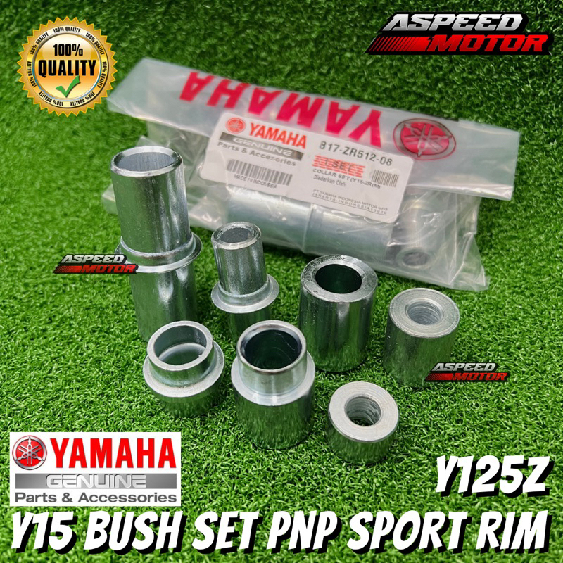 Y15ZR BUSH SET MASUK Y125Z SPORT RIM PNP SAHAJE COMPLETE PNP Y15 WHEEL ...