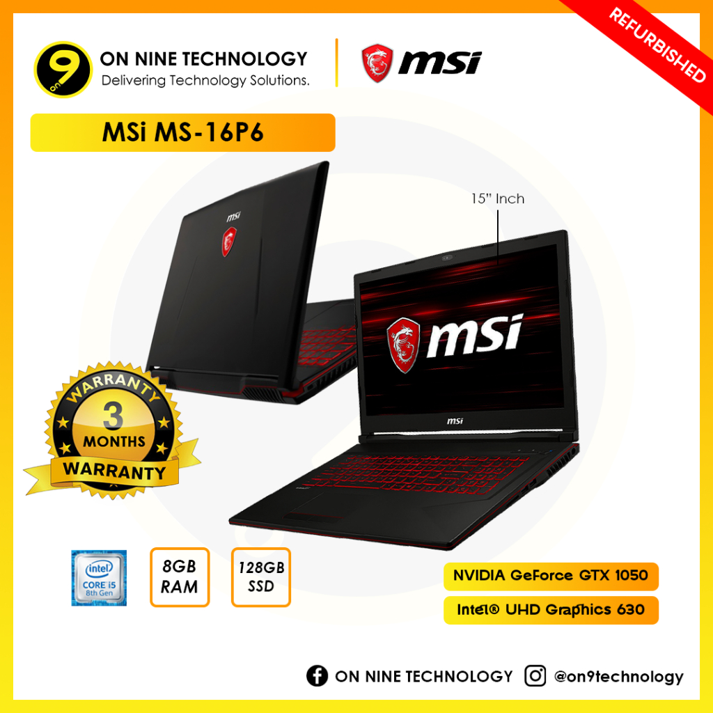 MSI MS 16P6 GAMING LAPTOP | Shopee Malaysia