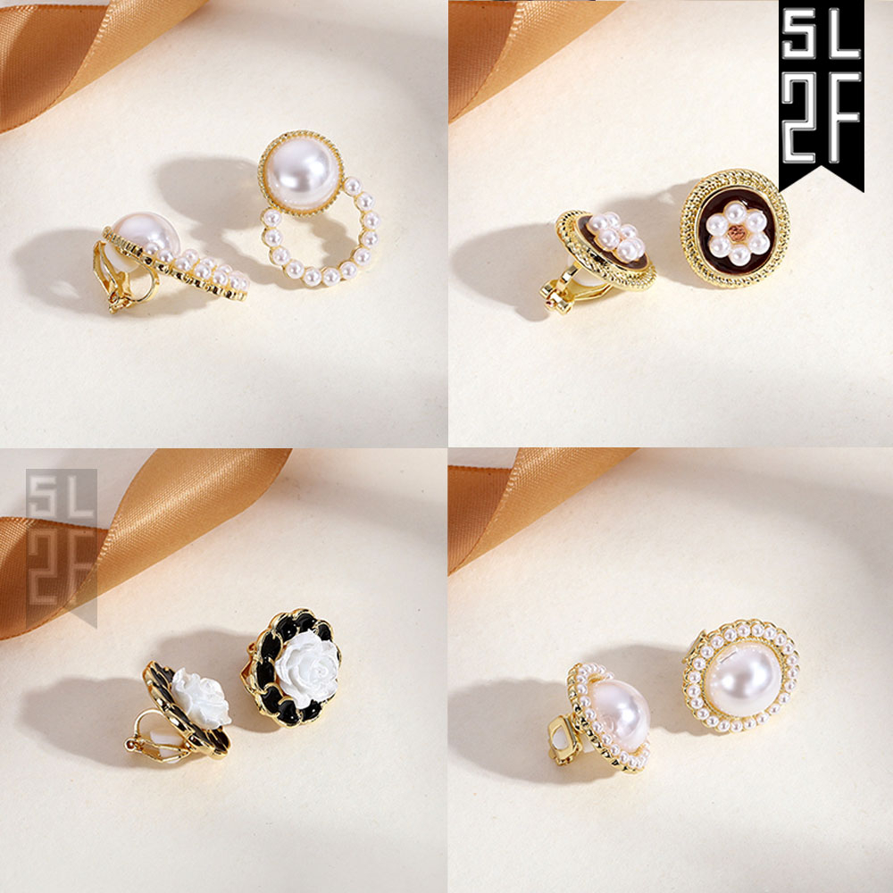 NEW Arival Ear Clip Hijab Style without Pierced Classic Korean Design ...