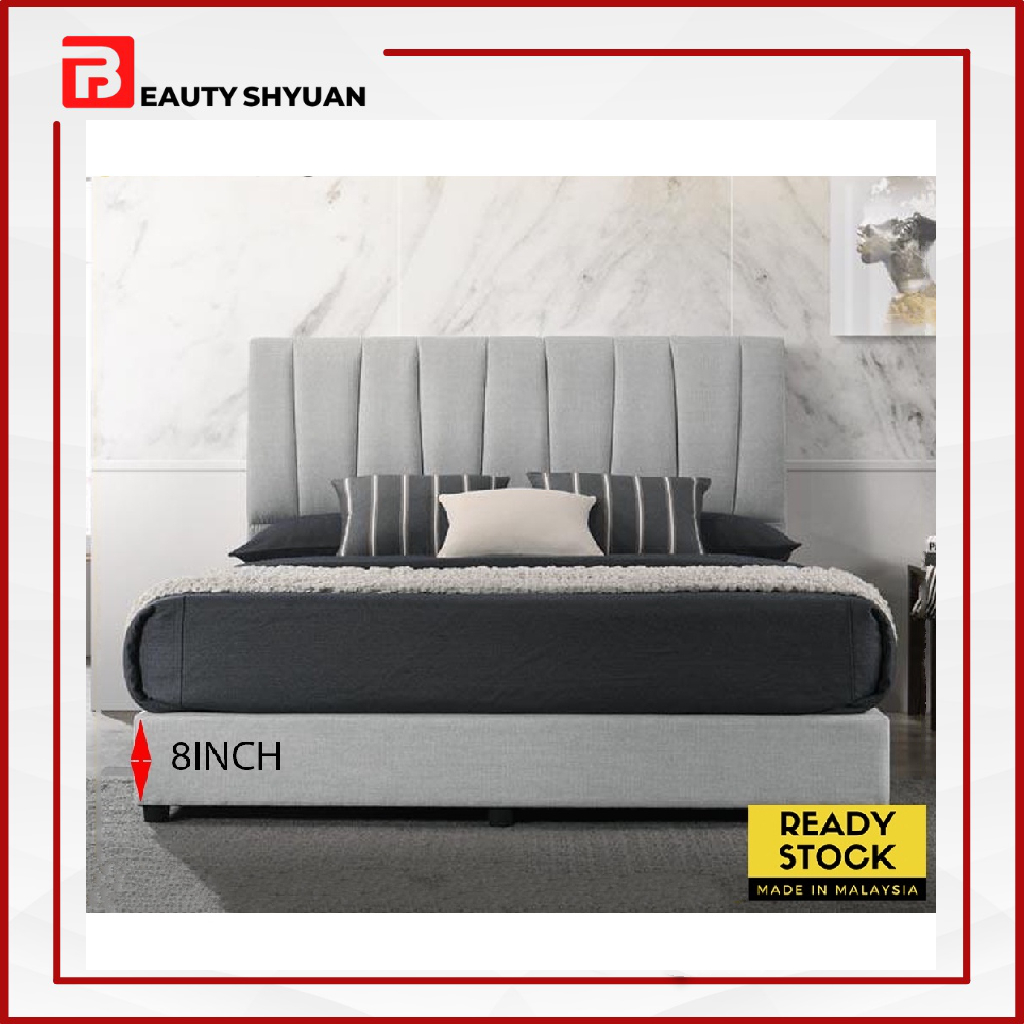 DUMEE Queen Bed Frame Queen Bedframe King Bed Frame King Bedframe Katil ...