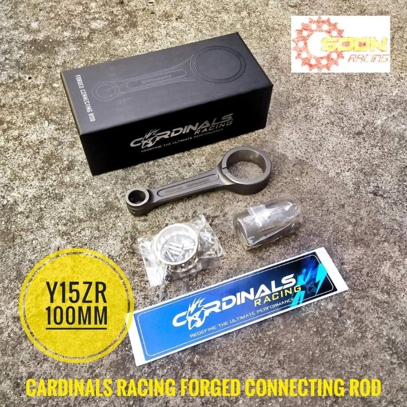 Y15ZR CONROD CARDINALS RACING FORGED ROD YAMAHA Y15ZR Y15 MX KING 150 ...
