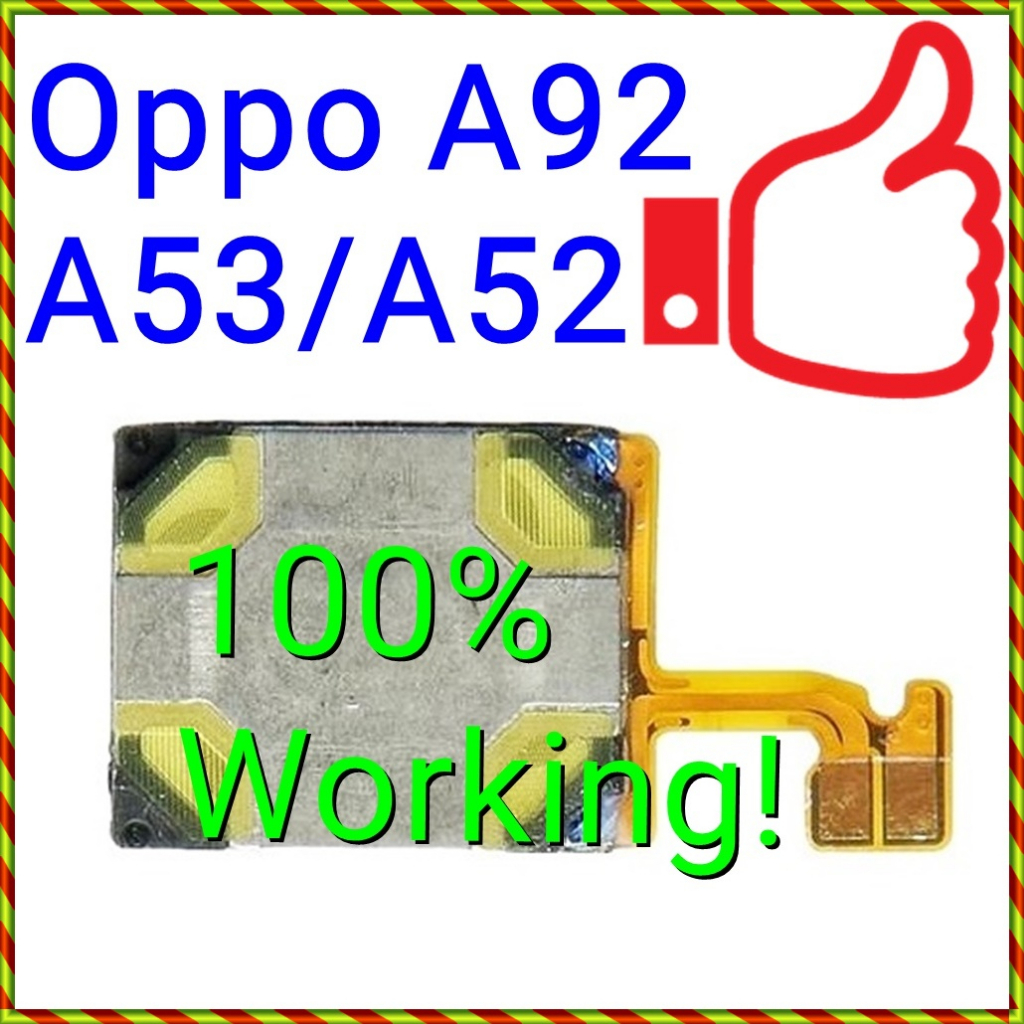 (100% Working) NEW ORI TOP Earpiece /Music Loud Speaker Buzzer Oppo A92 ...
