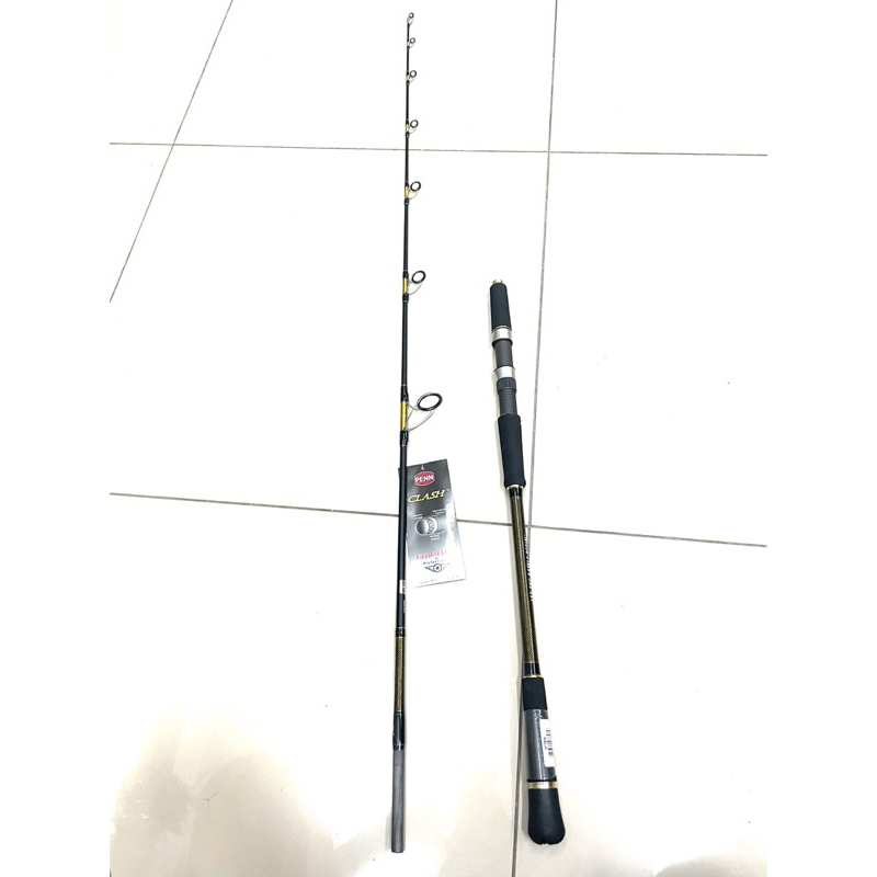 PENN CLASH 6kaki pe3-5 max jig 350g spinning fuji rod | Shopee Malaysia