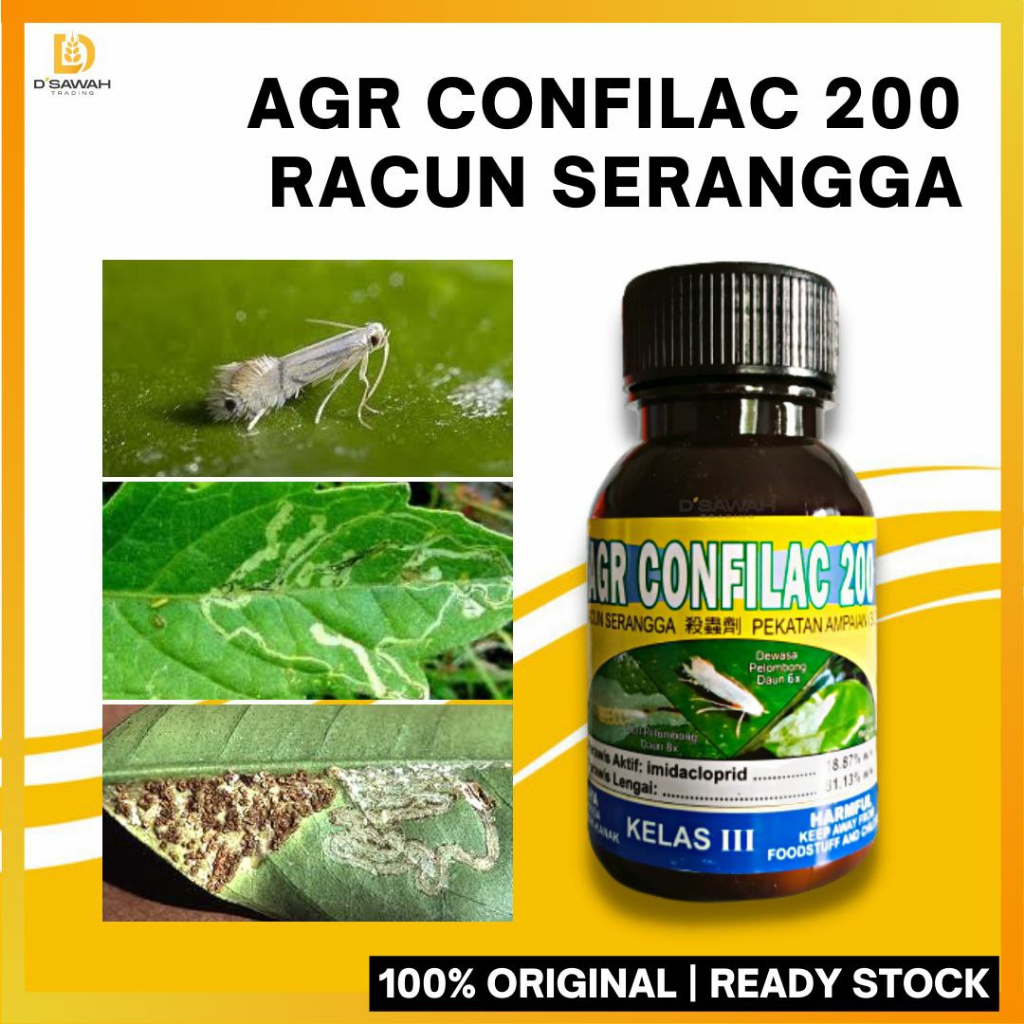 AGR Confilac 200 Racun Ulat Pelombong Pokok Limau Insecticide | Shopee ...