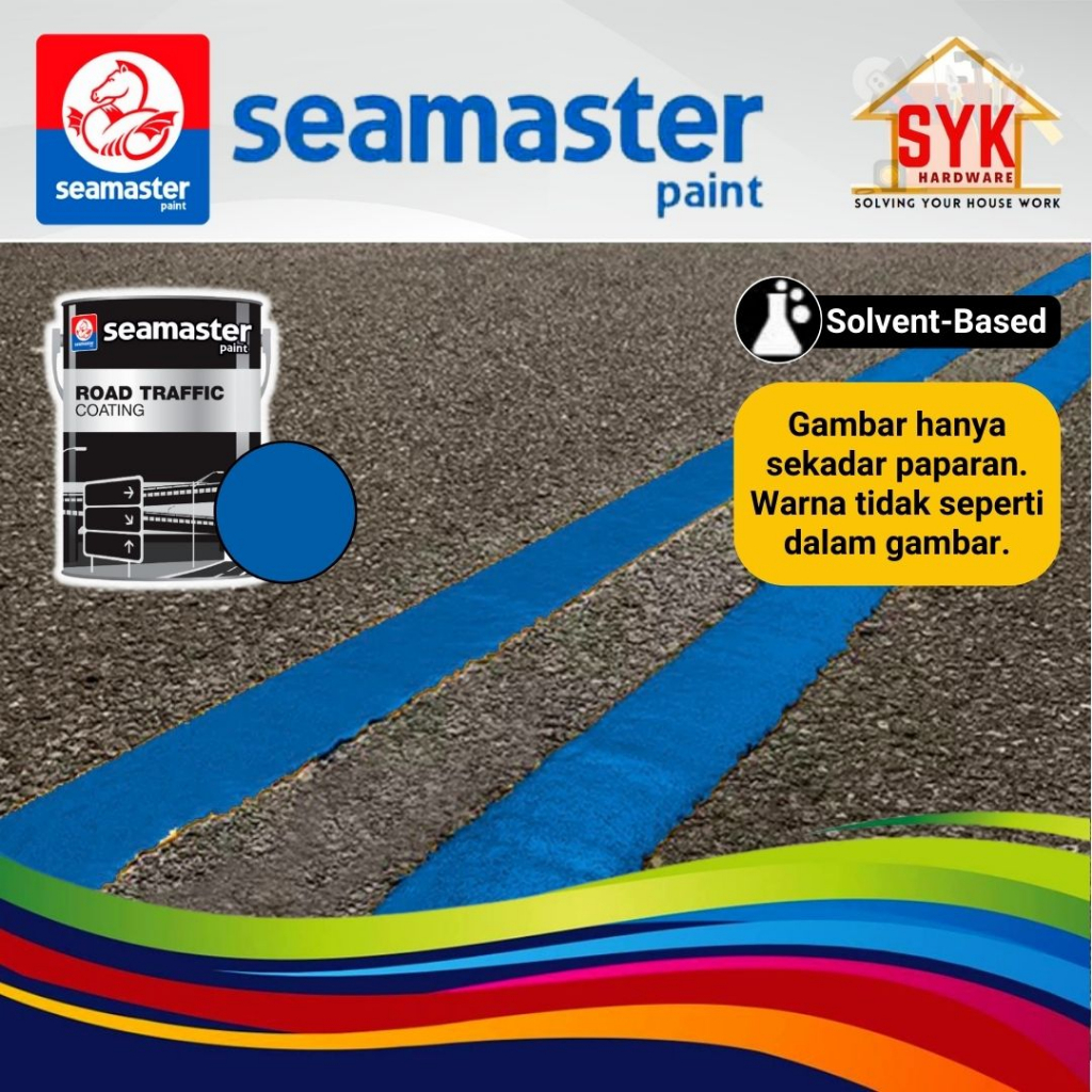 SYK Seamaster Paint Road Traffic Solvent Based Paint 6200 Roadline Paint Floor Paint Cement Road ...