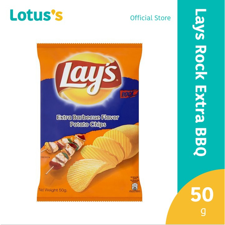 Lay's Rock Extra BBQ (50g) | Shopee Malaysia
