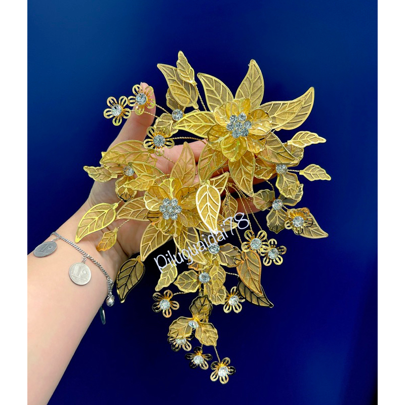 Ready stok:/Bunga tangan comel/bunga tangan DIY/bunga Besi traditional ...
