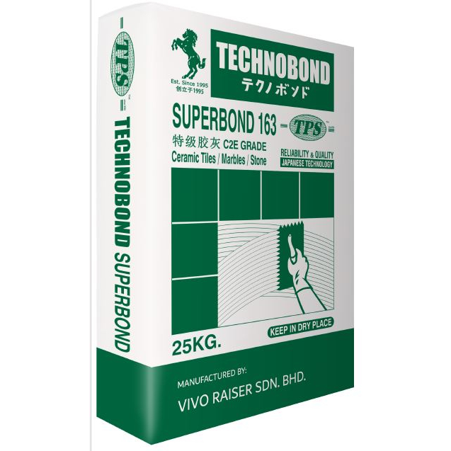 2 in 1 Tile Adhesive TECHNOBOND SuperBond 163 25kg | Shopee Malaysia