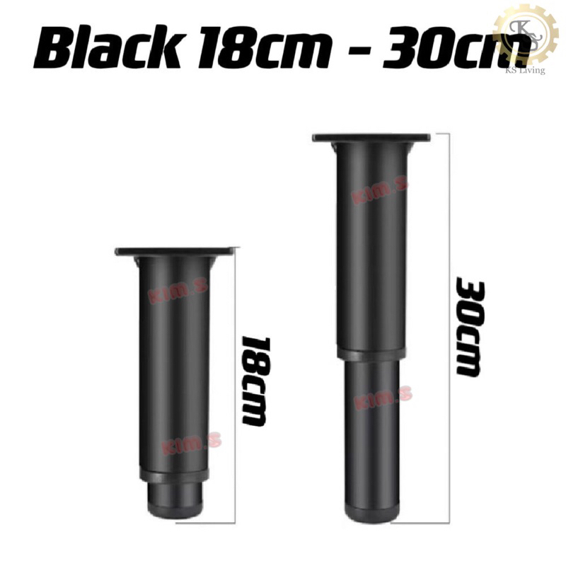 Kim.S Heavy Duty Solid Metal Adjustable Furniture Cabinet Floor Sofa ...