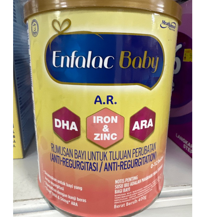 ENFALAC A+ AR (0-12 BULAN) 400g Exp : 05/2024 | Shopee Malaysia