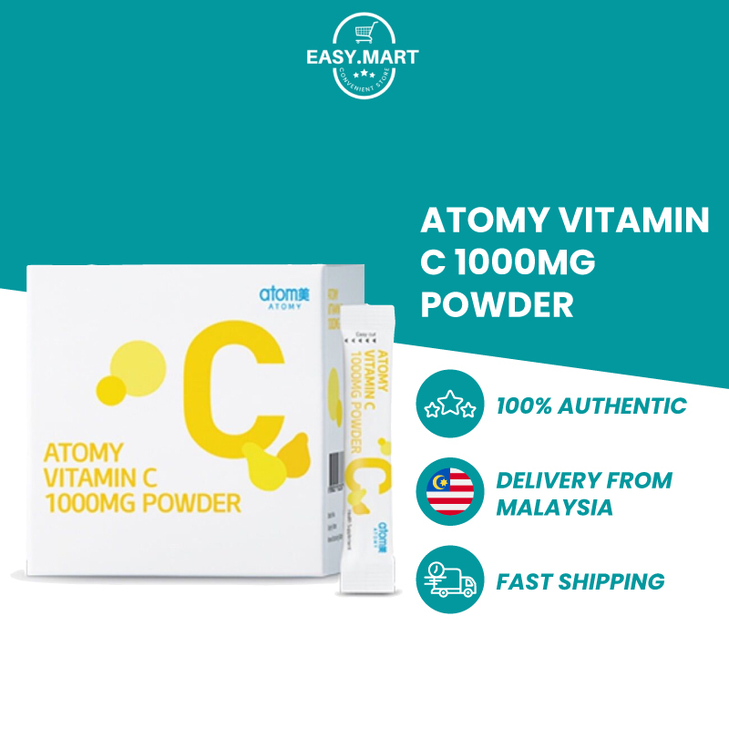 READY STOCK Atomy Vitamin C 1000mg Powder 艾多美维生素C (2g * 90packets ...