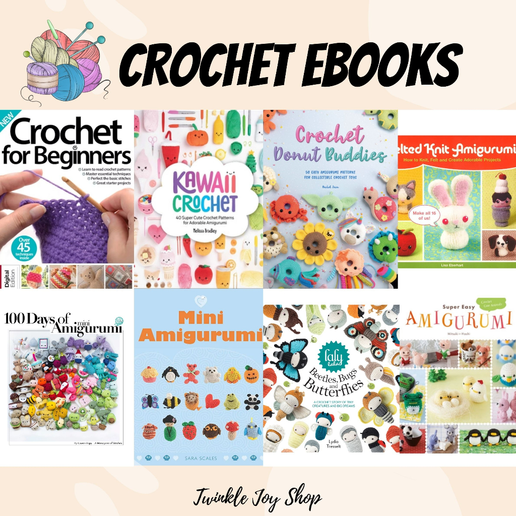 [EBOOK] CUTE MINI AMIGURUMI CROCHET PATTERN EBOOKS | KNIT CROCHET FOR ...
