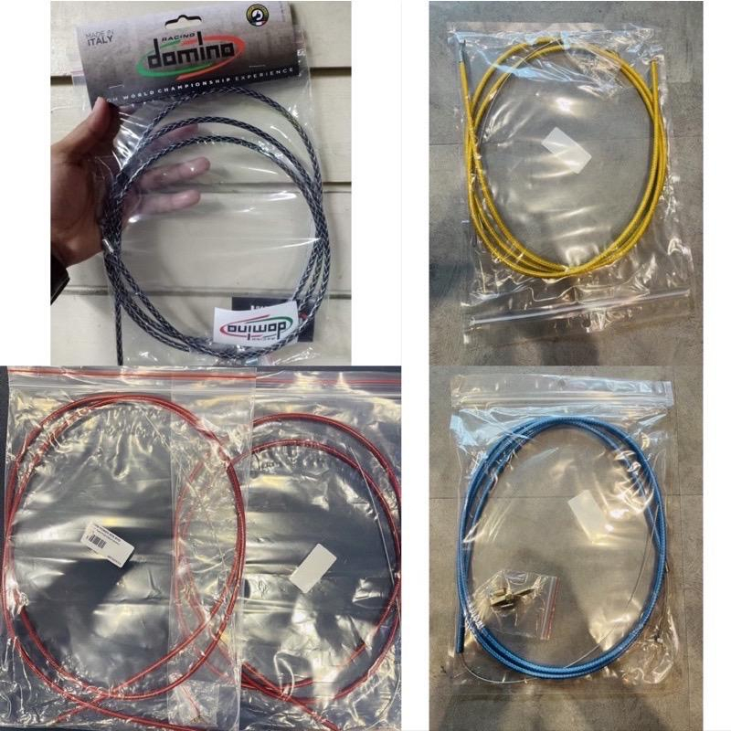 DOMINO FAST THROTTLE CABLE UNIVERSAL 1 SET 2 PCS ORIGINAL KRR03 XM2 ...