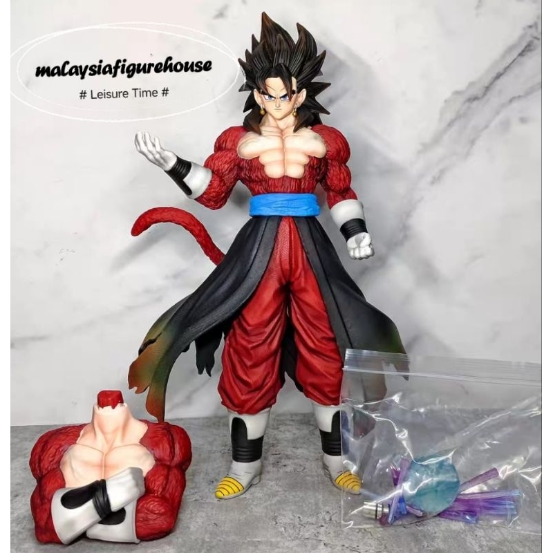 🔥READY STOCK🔥30CM DRAGON BALL GT KYLIN VEGITO SS4 TWO BODY COPY RESIN ...
