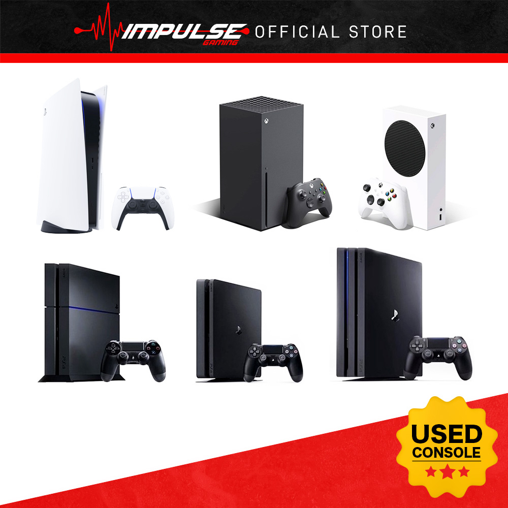 [USED] Sony PS4 / PS5 Playstation 4 /5 Phat/Slim/Pro Used Console ...