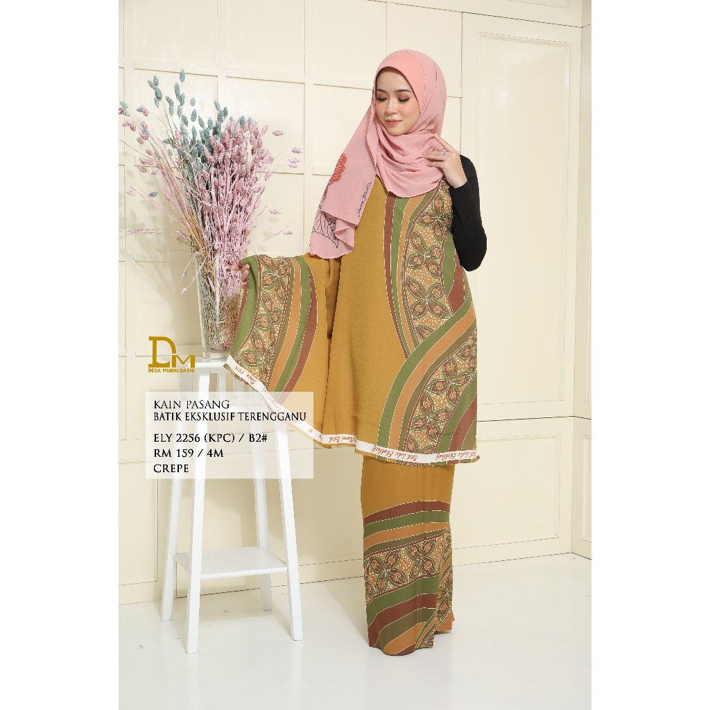 DESA MURNI BATIK - BATIK EKSKLUSIF TERENGGANU ELY 2256 🔥🔥🔥 | Shopee ...