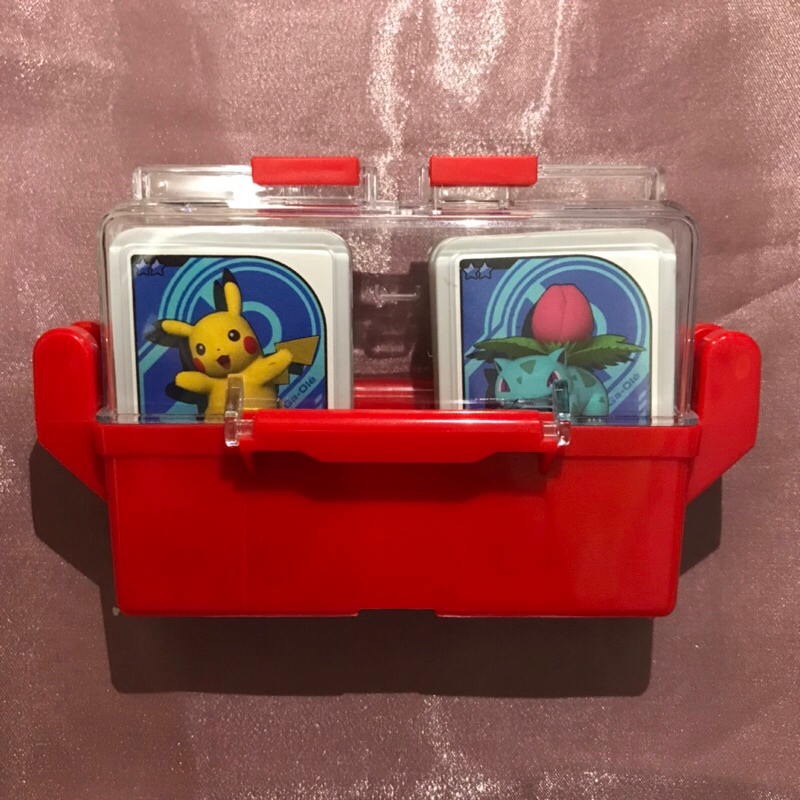 Pokemon GaOle Arcade Accesories Must to Have (12 pcs Storage Case Box ...