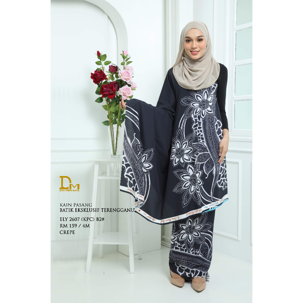 DESA MURNI BATIK - BATIK EKSKLUSIF TERENGGANU ELY 2607 🔥🔥🔥 | Shopee ...