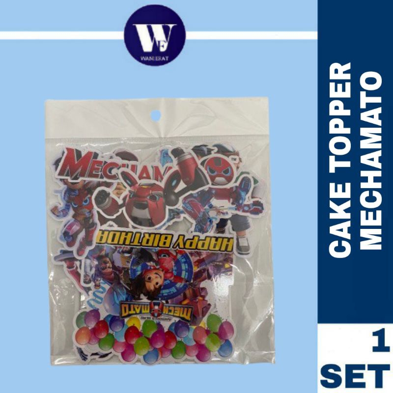 CARTOON CAKE TOPPER | SONIC | MECHAMATO | DIDI & FRIENDS | COCOMELON ...