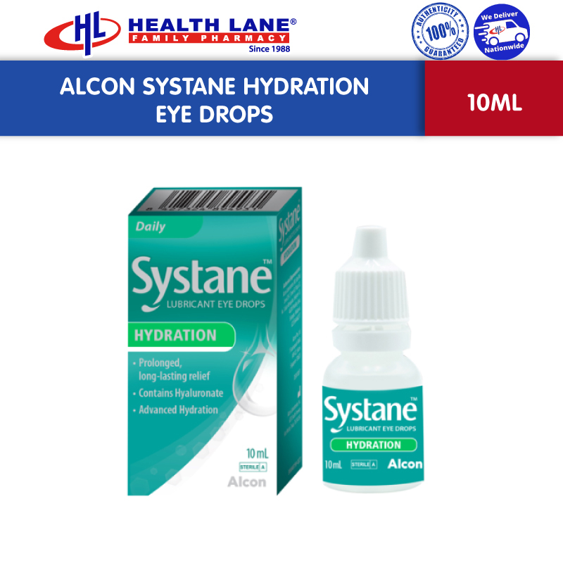 Alcon Systane Hydration Lubricant Eye Drops (10ml) | Shopee Malaysia