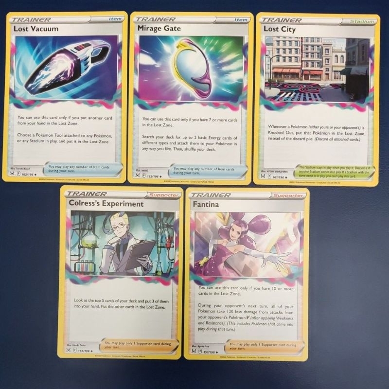 Trainer Lost Origin (uncommon) Lost Zone- Pokemon TCG Card Lost Vacuum ...