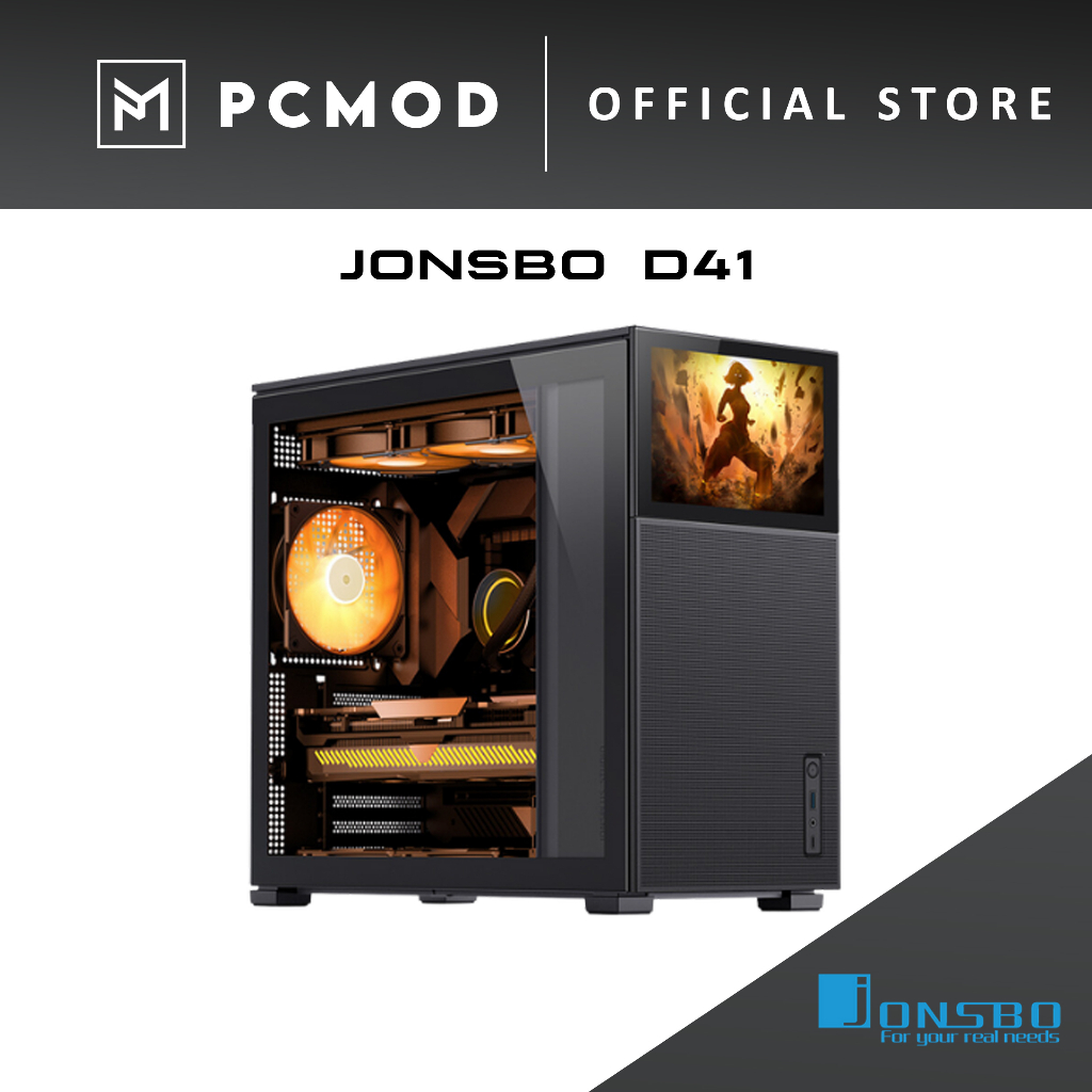Jonsbo D41 Mesh Screen ATX Casing | PCMOD | Shopee Malaysia
