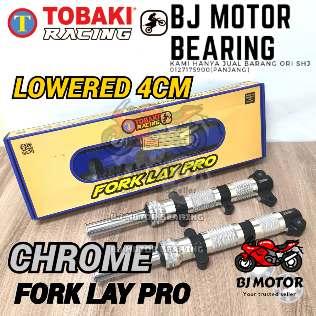 TOBAKI RACING LAY PRO FORK Y15ZR Y16ZR TOBAKI CNC FORK LAY PRO LC135 4S 5S LAY PRO FORK | Shopee ...