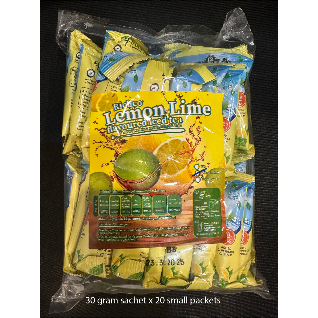(Ready Stock)RICHCO Premium Fruit Ice Tea 1KG / 30gram Sachet Pack ...