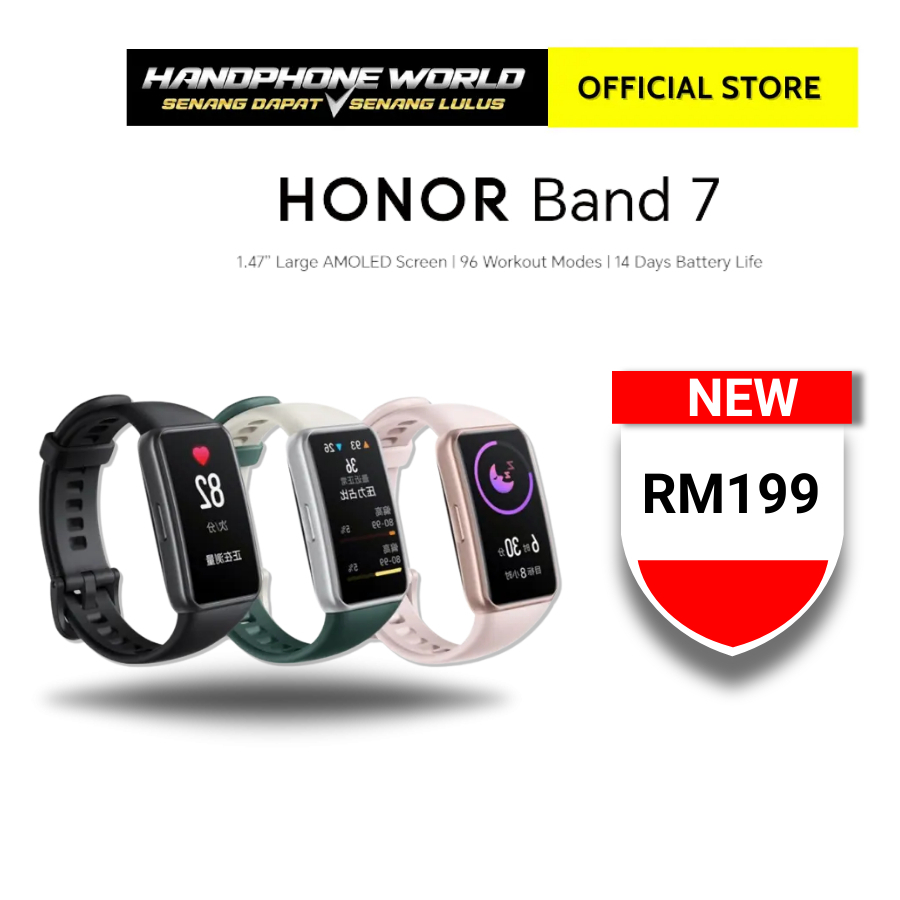 HONOR BAND 7 | 14 DAYS BETTERY LIFE | 24H SPO2 TRACKER | STRESS ...
