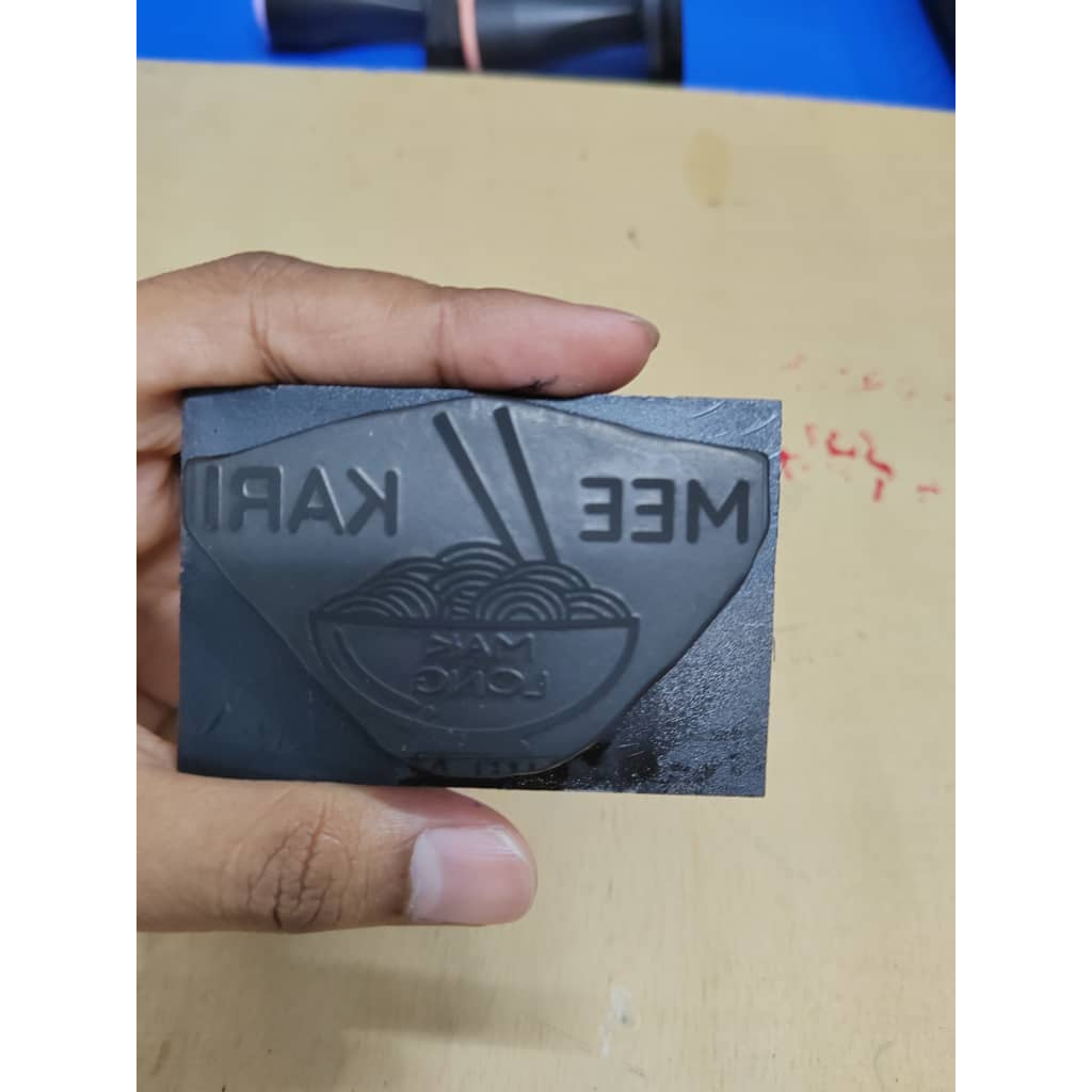 Custom Cop kalis air waterproof / cop plastic / cop atas plastik cepat ...