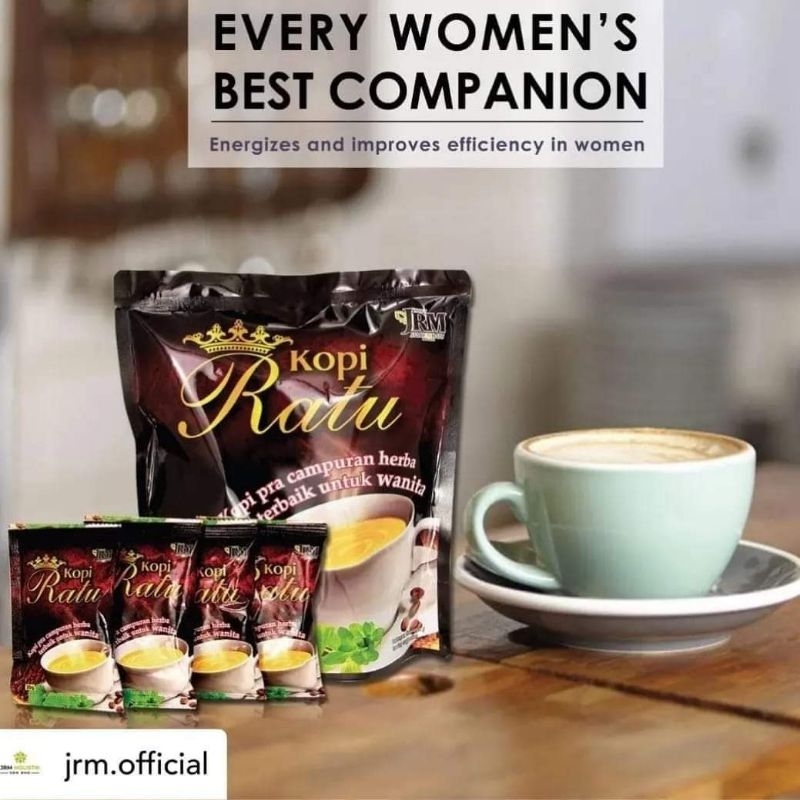 JRM KOPI RATU COFFEE JAMU RATU MALAYA (15 SACET) | Shopee Malaysia