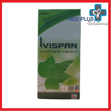 Ivispan Ivy Leaf 7mg/ml Cough Syrup 100ml (Exp:1/2026) | Shopee Malaysia